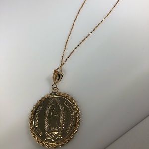 Jewelry | Two Face Saint Pendant Necklace | Poshmark
